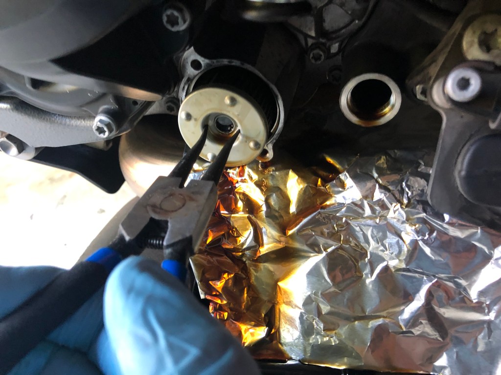 KTM 1290 Super Duke R Oil Change DIY – Chance Moto